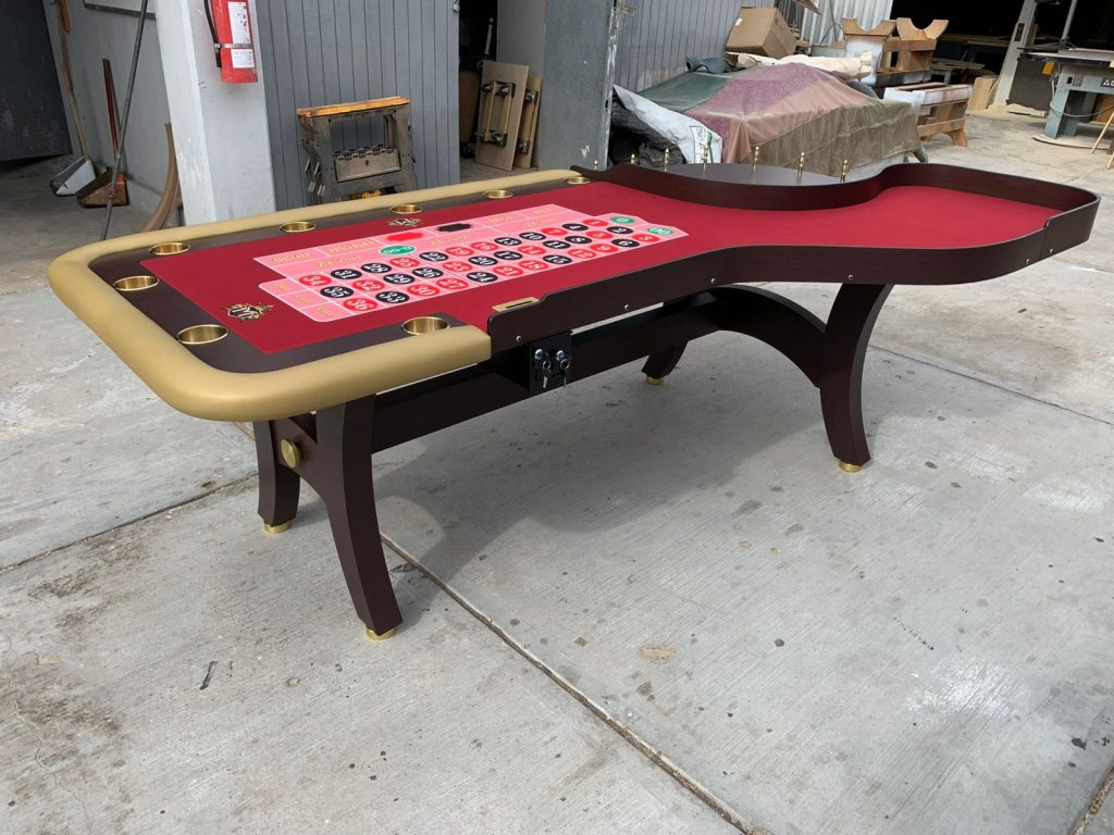 Custom Built Roulette Tables - Casino Supplies and Services